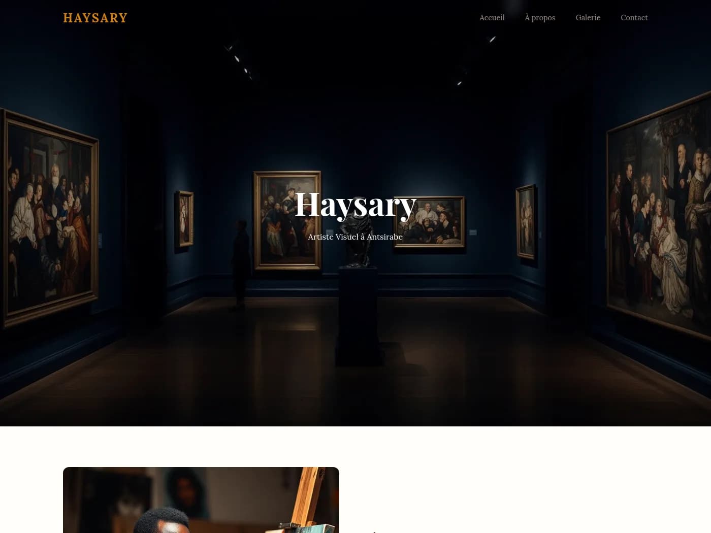Haysary Static Redesign