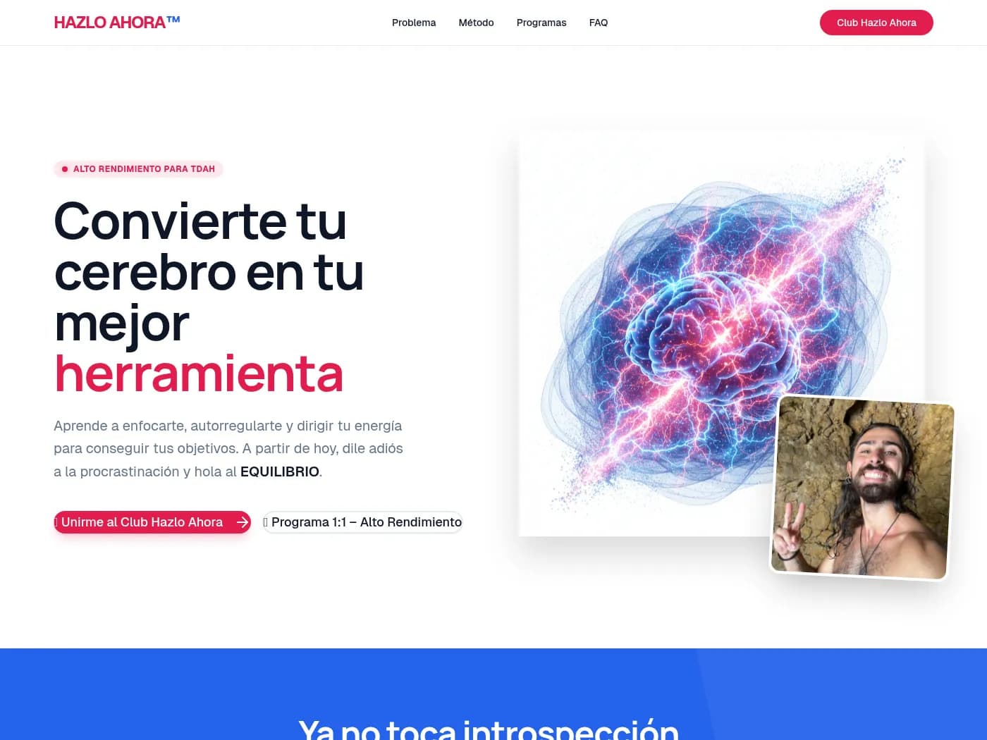 Hazlo Ahora Landing Page