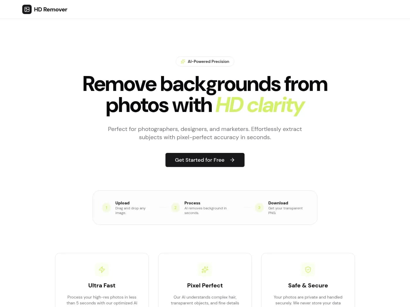 HD Photo Background Remover