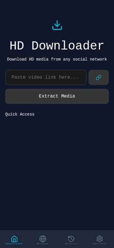 HD Media Downloader