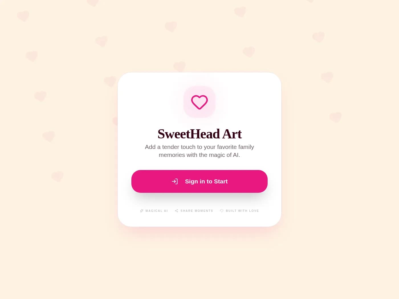 SweetHead Kiss Art