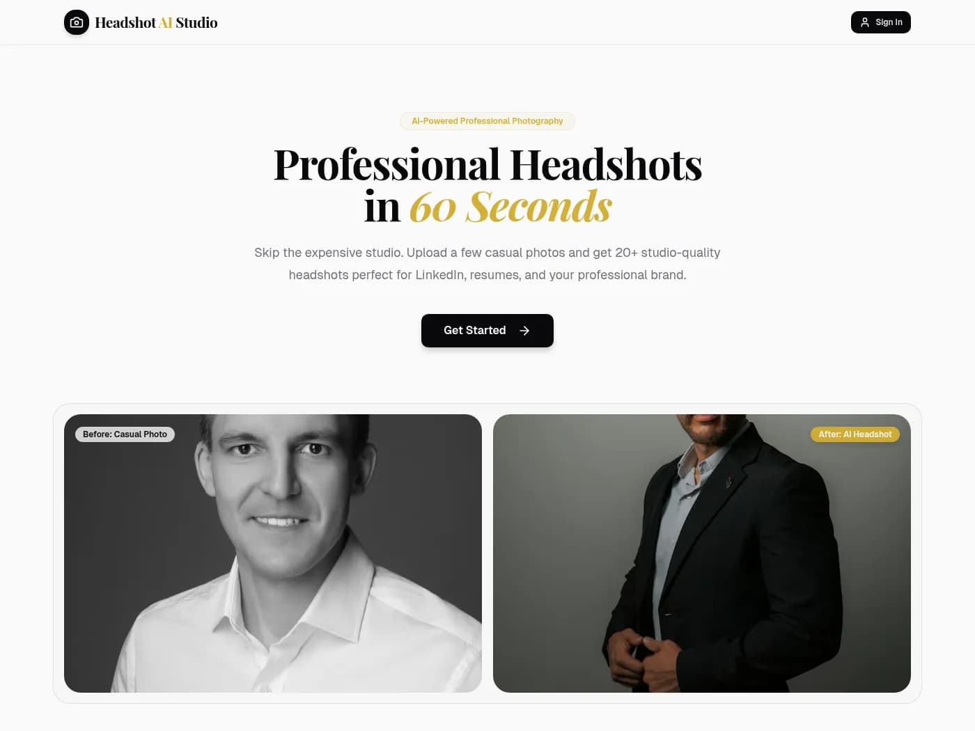 Headshot AI Studio