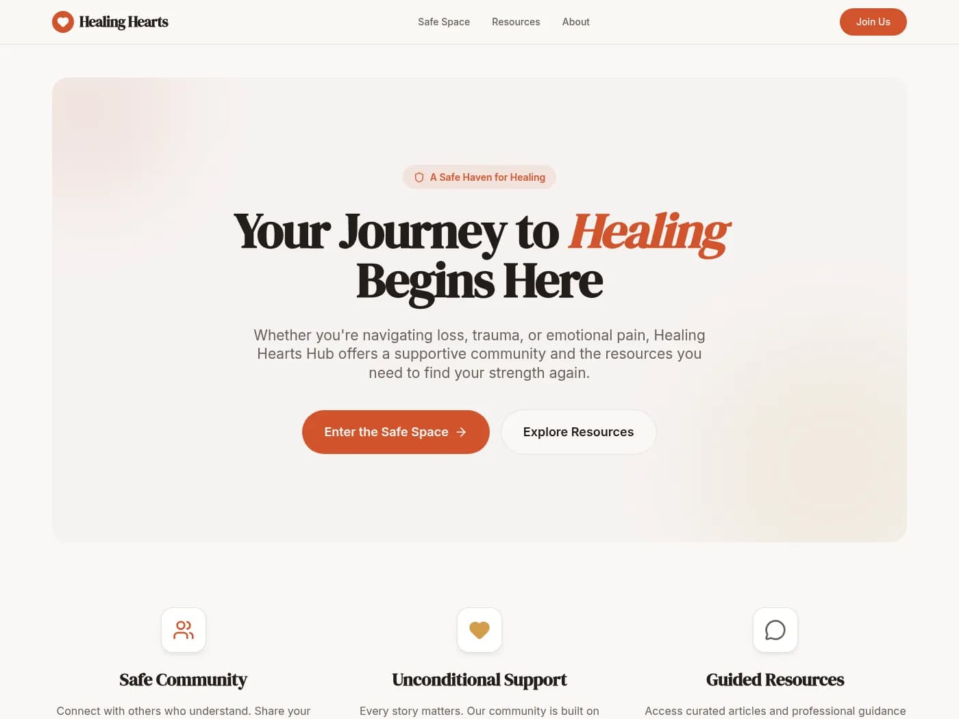 Healing Hearts Hub