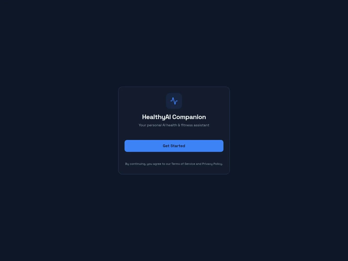 HealthyAI Companion
