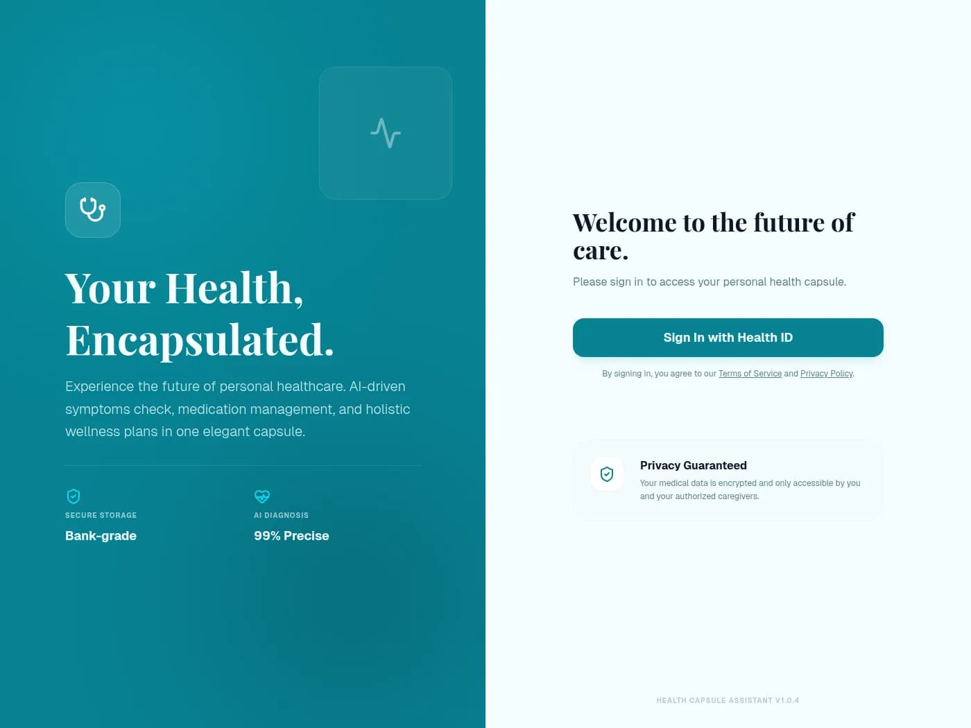 Time Capsule Health Assistant