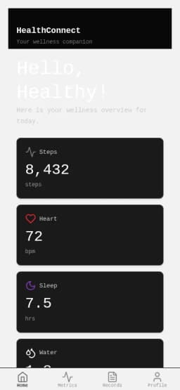 HealthConnect App