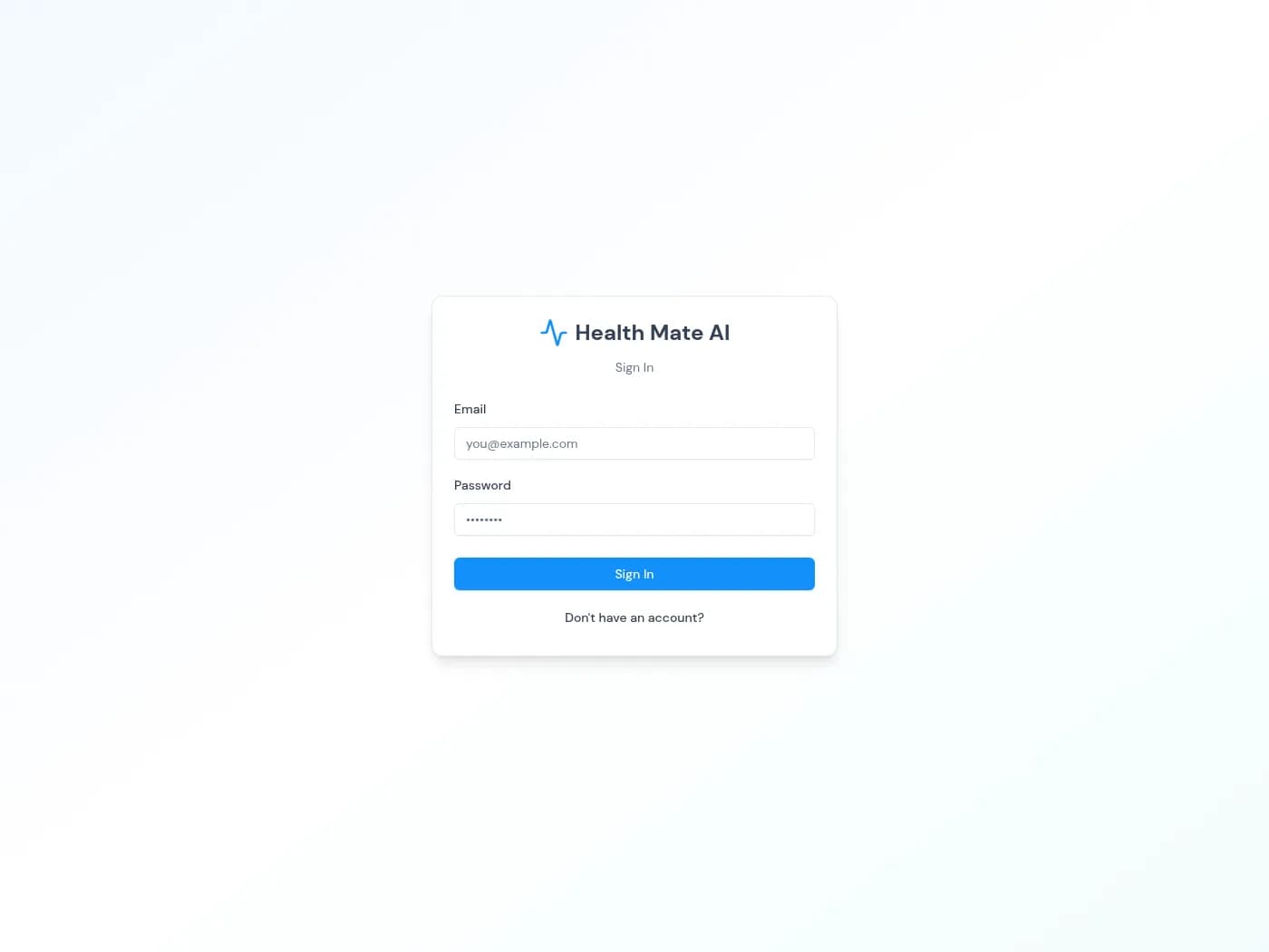 Health Mate AI