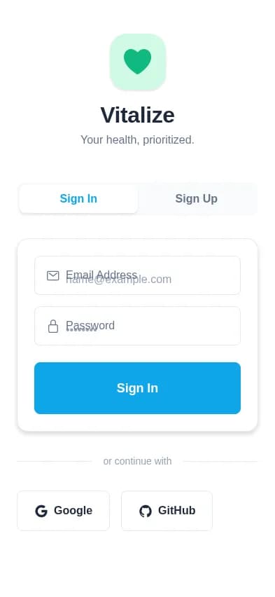 Health Reminder App