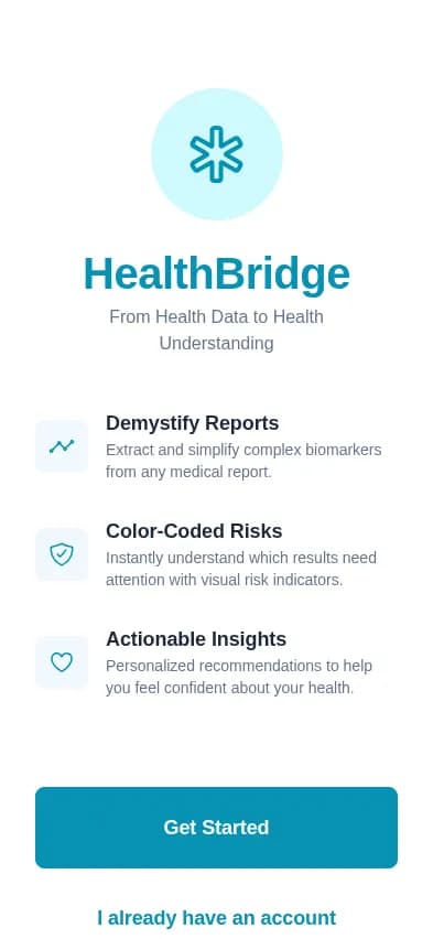 HealthBridge AI Health App