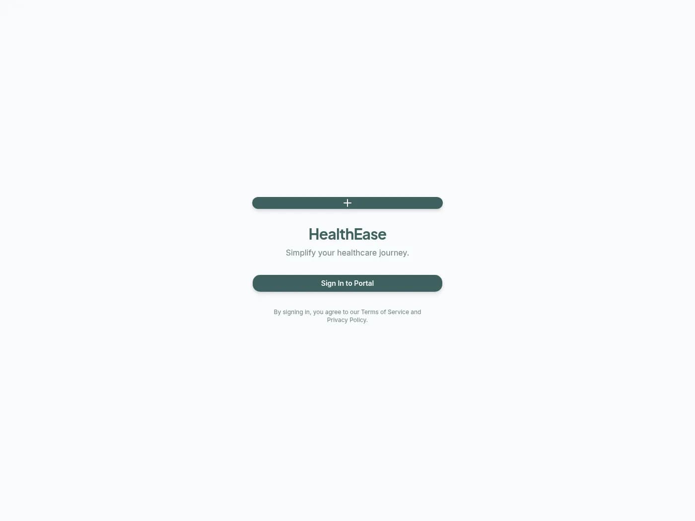 HealthEase Web Portal