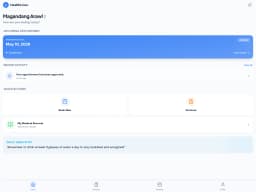 HealthLine+ Mobile Web App