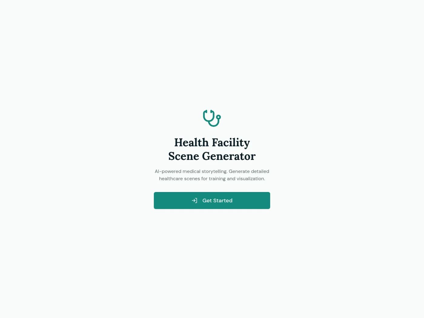 Health Facility Scene Generator