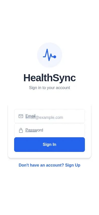 HealthSync Mobile