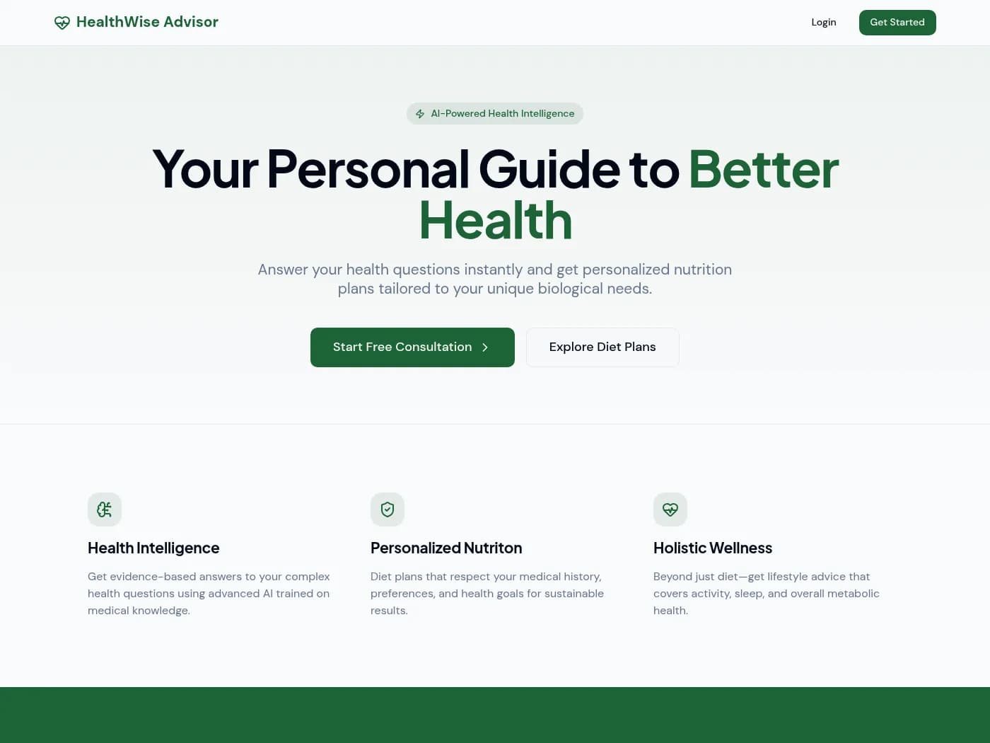 HealthWise Advisor