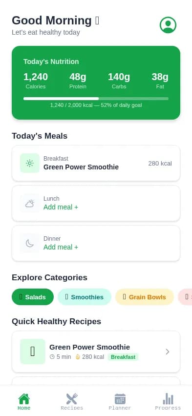 HealthyBite App
