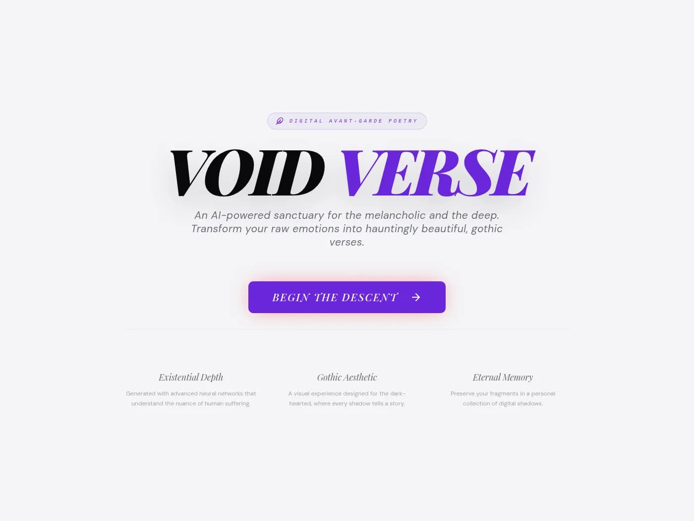 Heartbreak Poem Generator