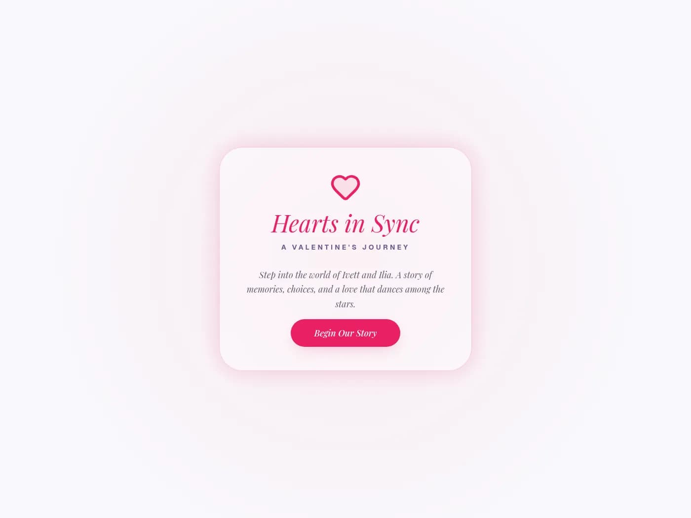 Hearts in Sync: A Love Game