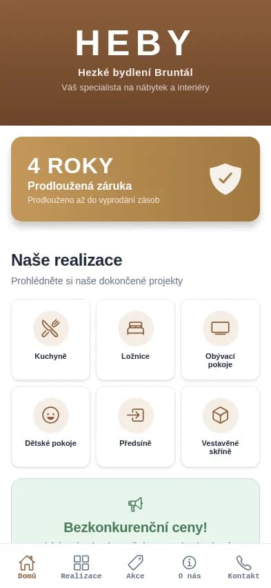 Heby Czech iOS App