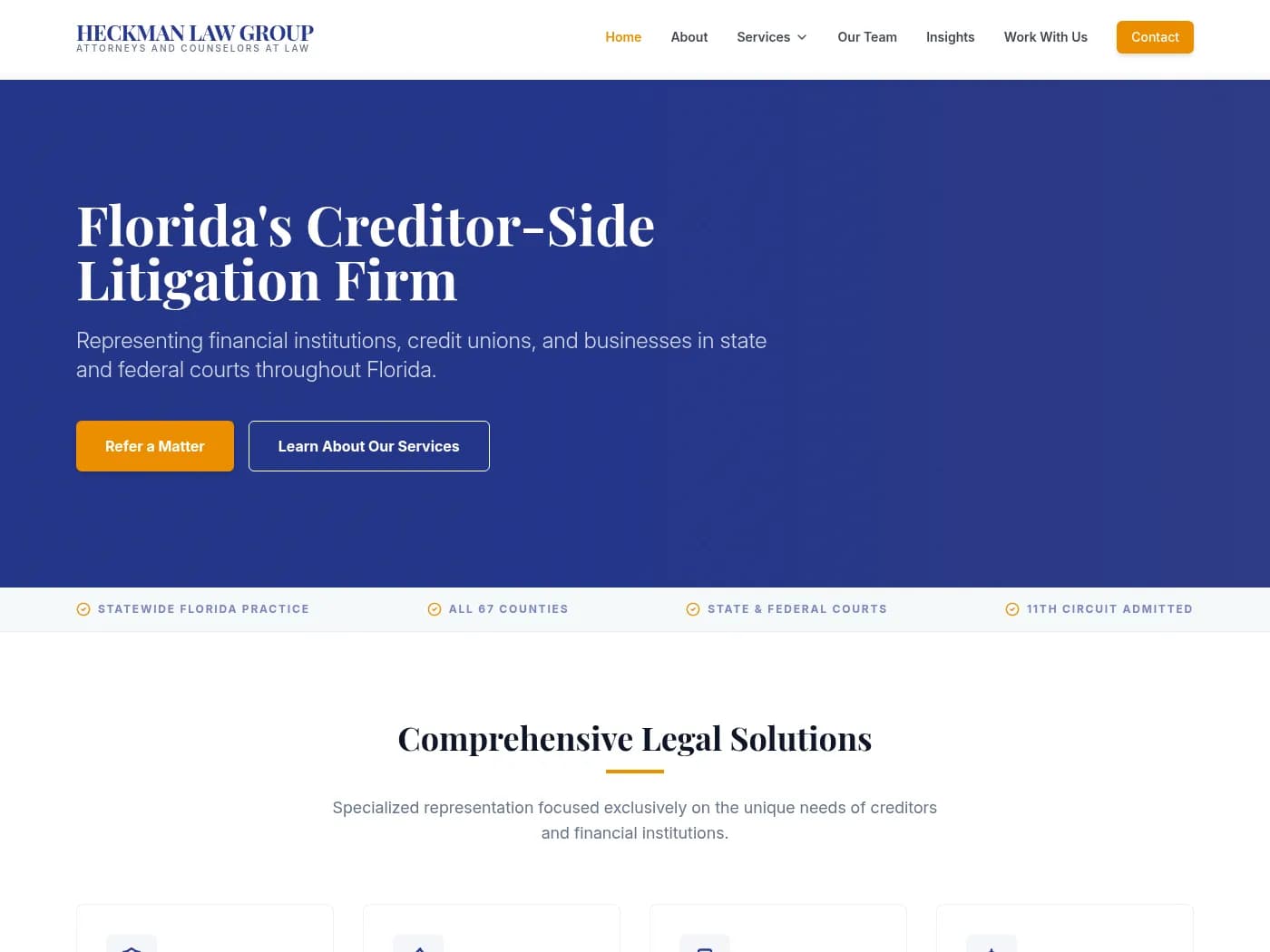 Heckman Law Group Site