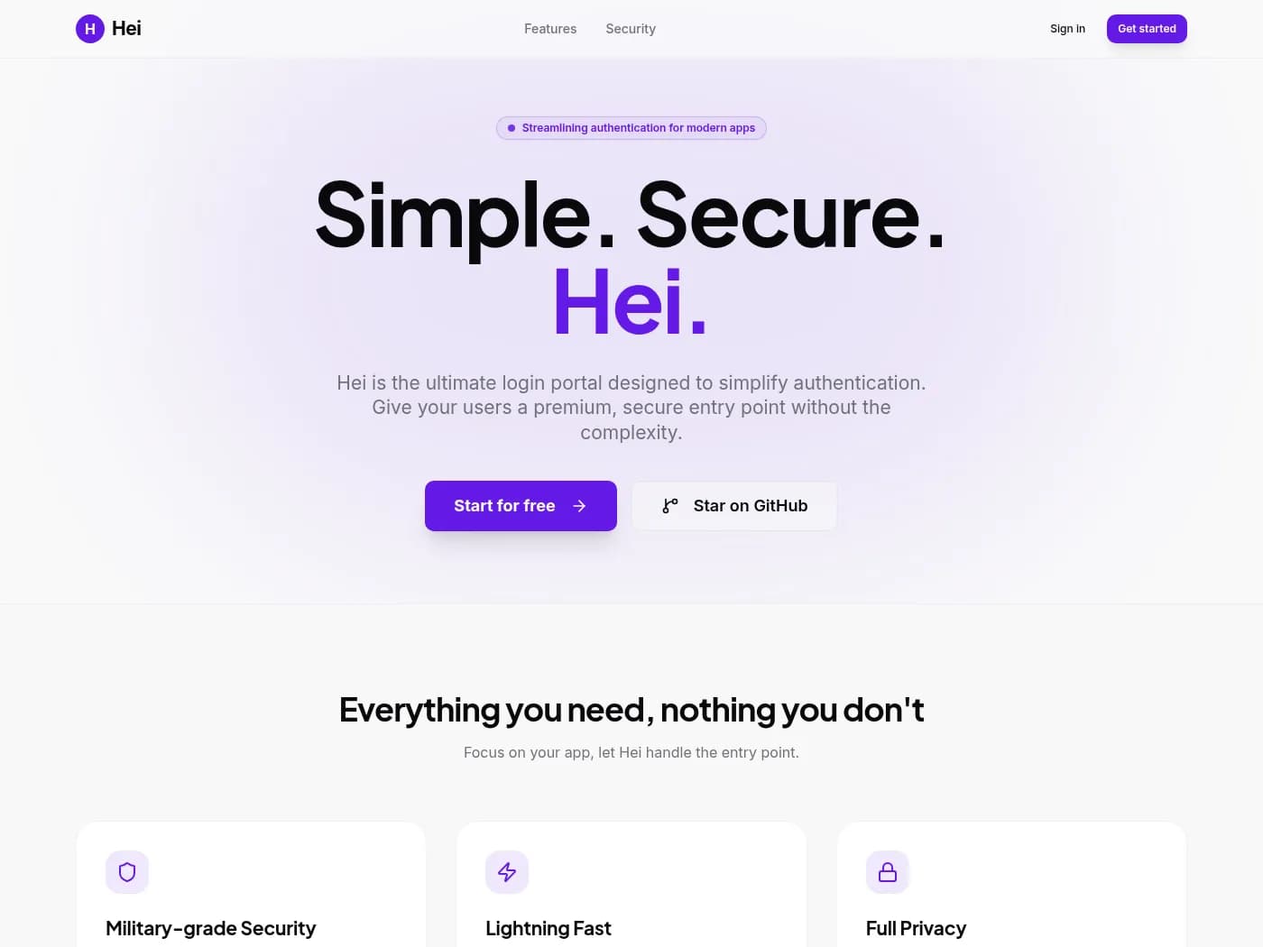 Hei Login Portal