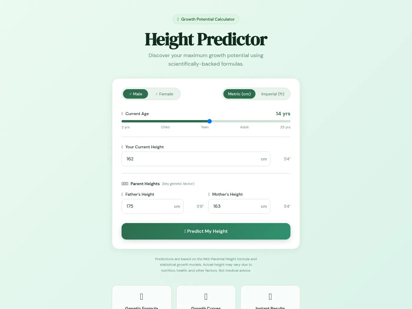 Height Predictor