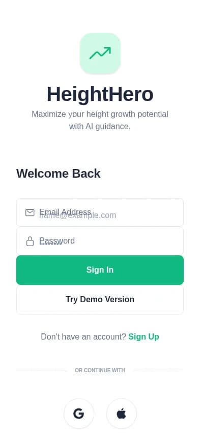HeightHero App