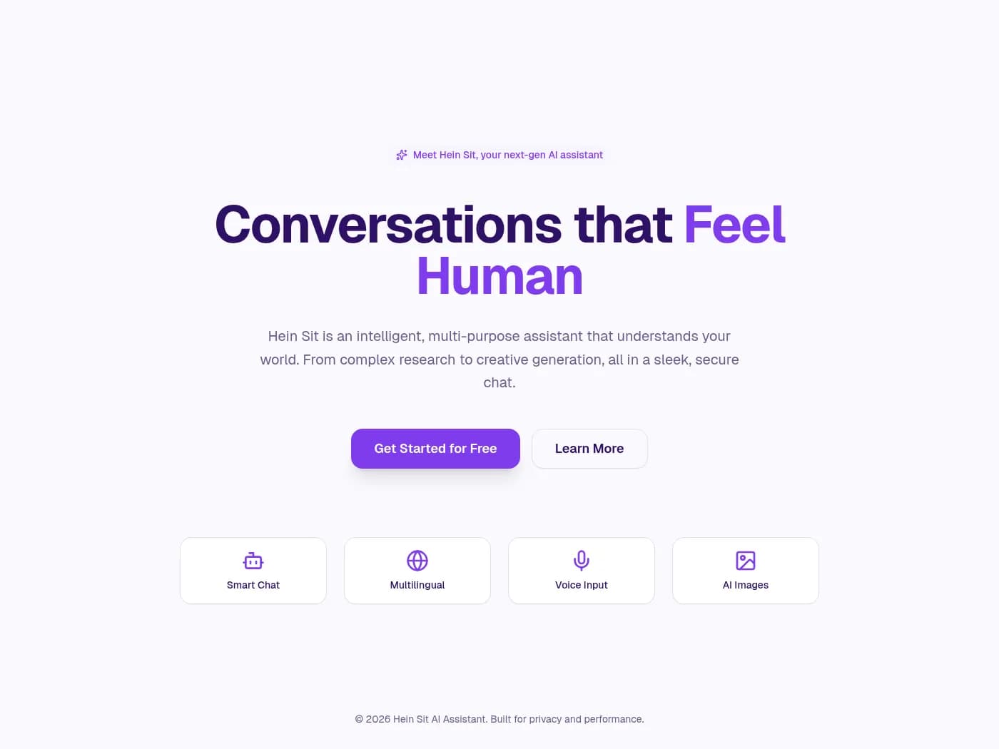 Hein Sit AI Assistant