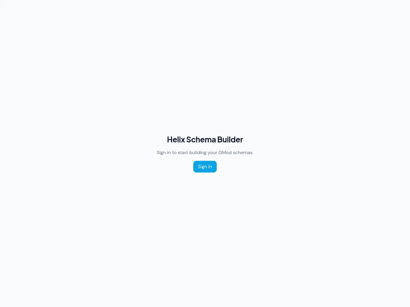 Helix Schema Builder