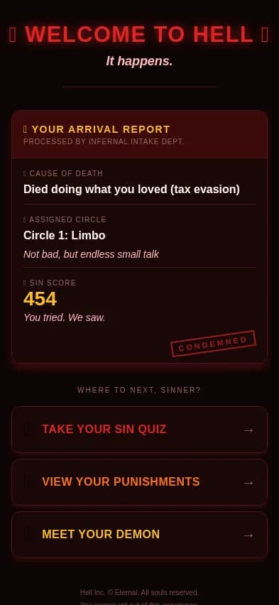 Hell Simulator