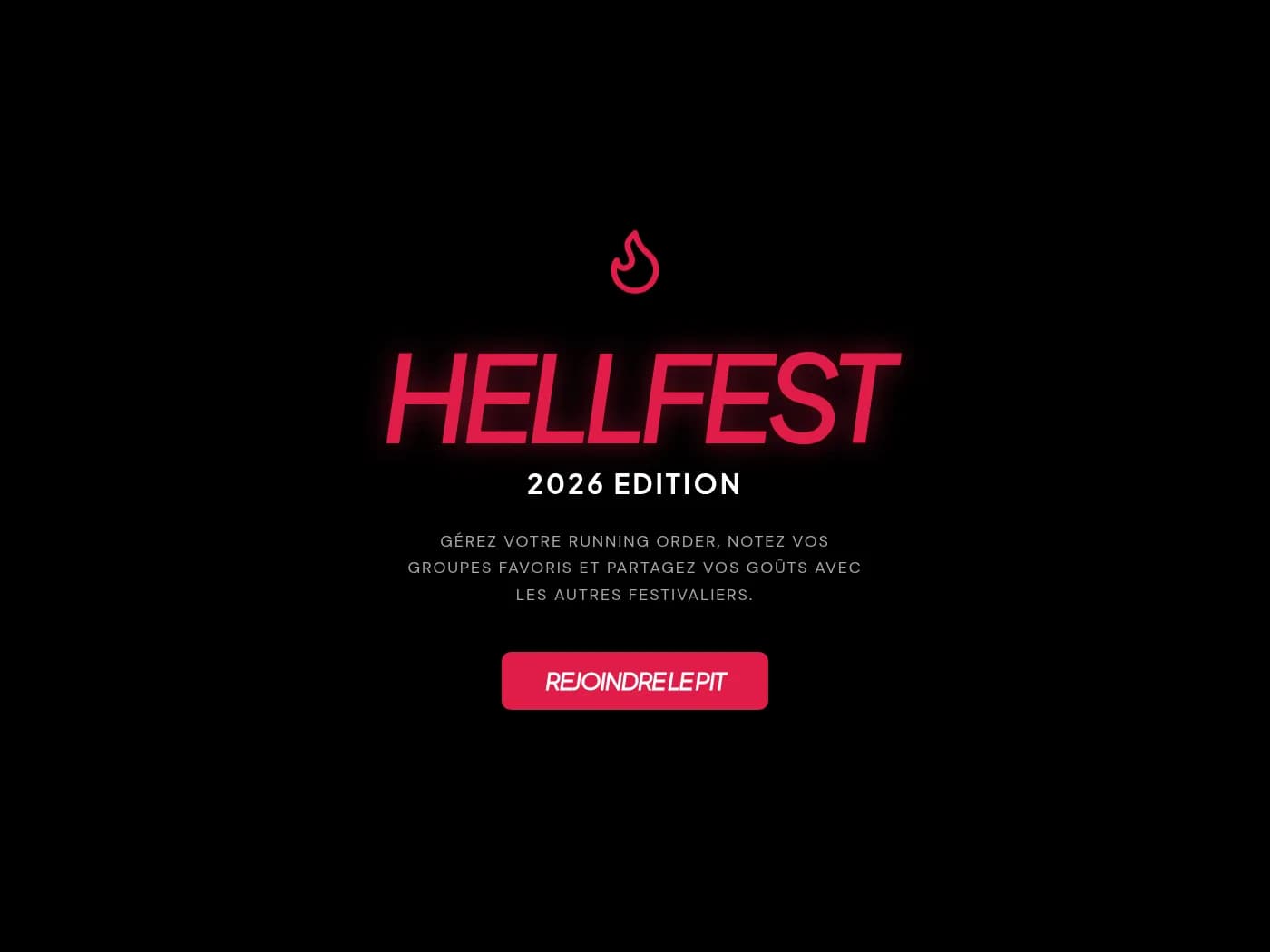 Hellfest Tracker 2026