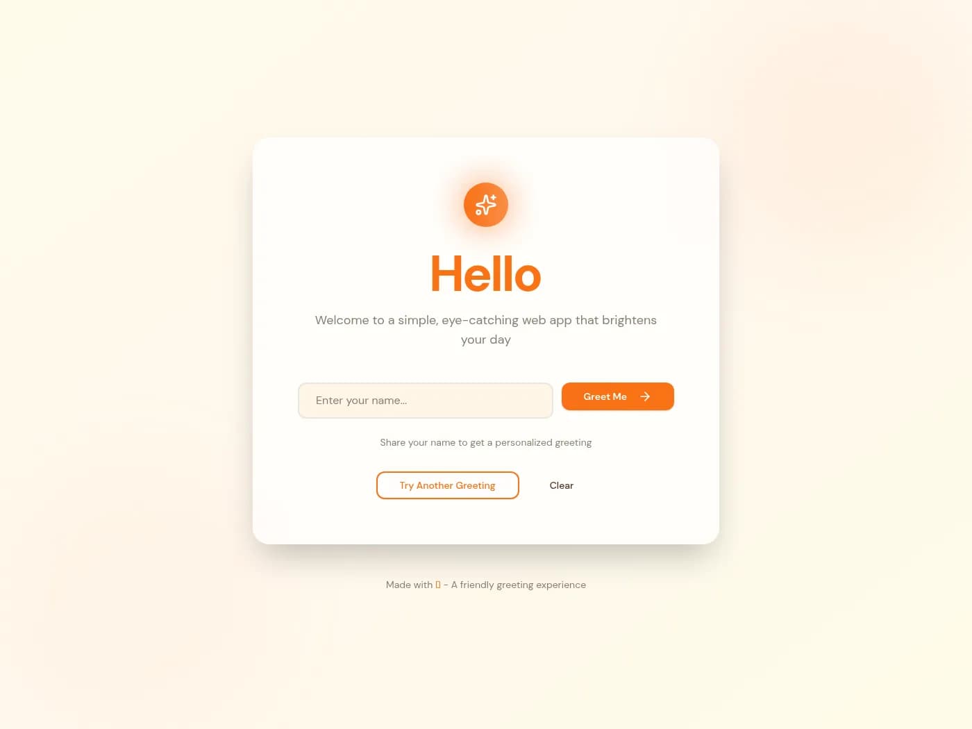 Hello App