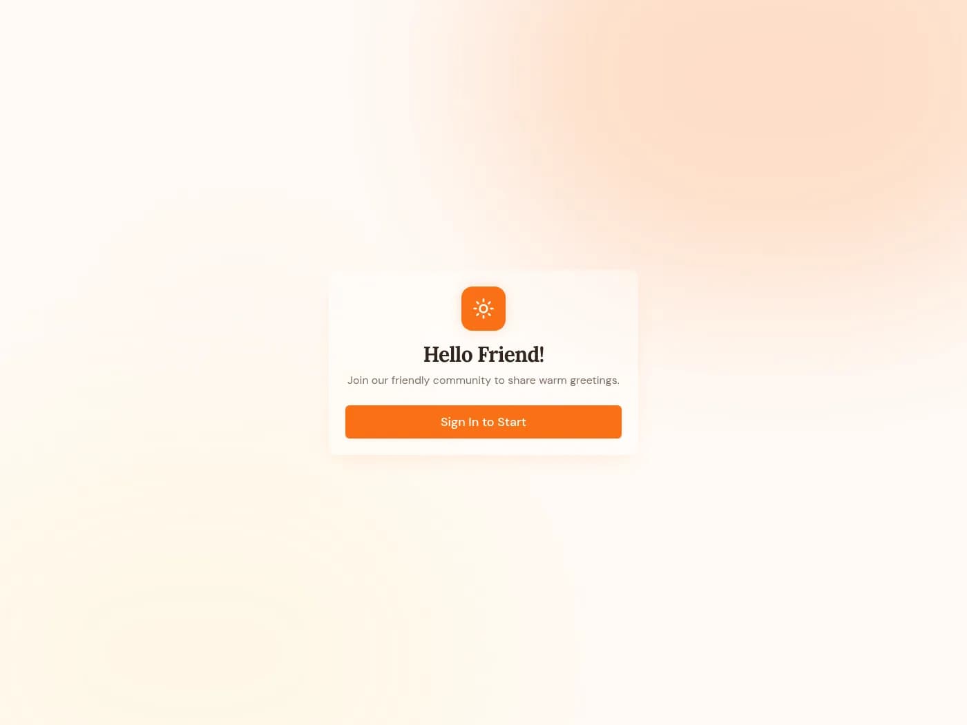 Hello Starter
