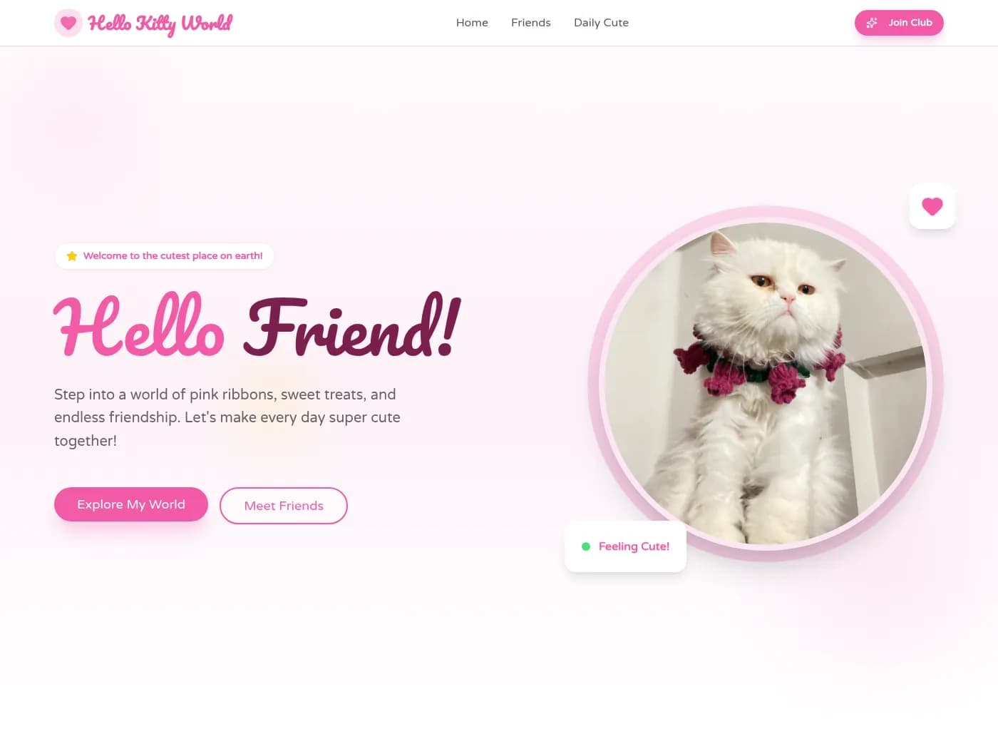 Hello Kitty Pink App