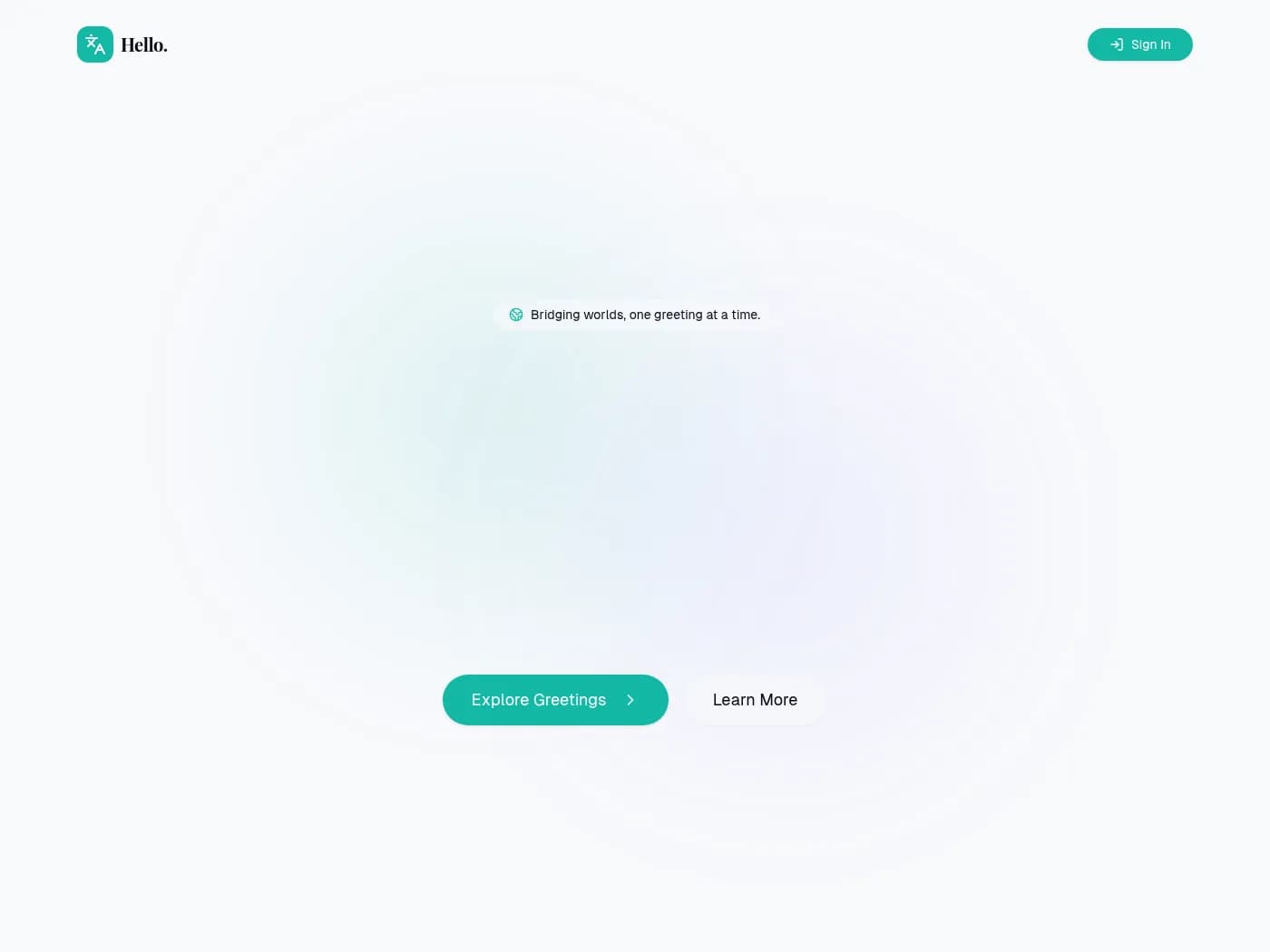 Hello Starter App