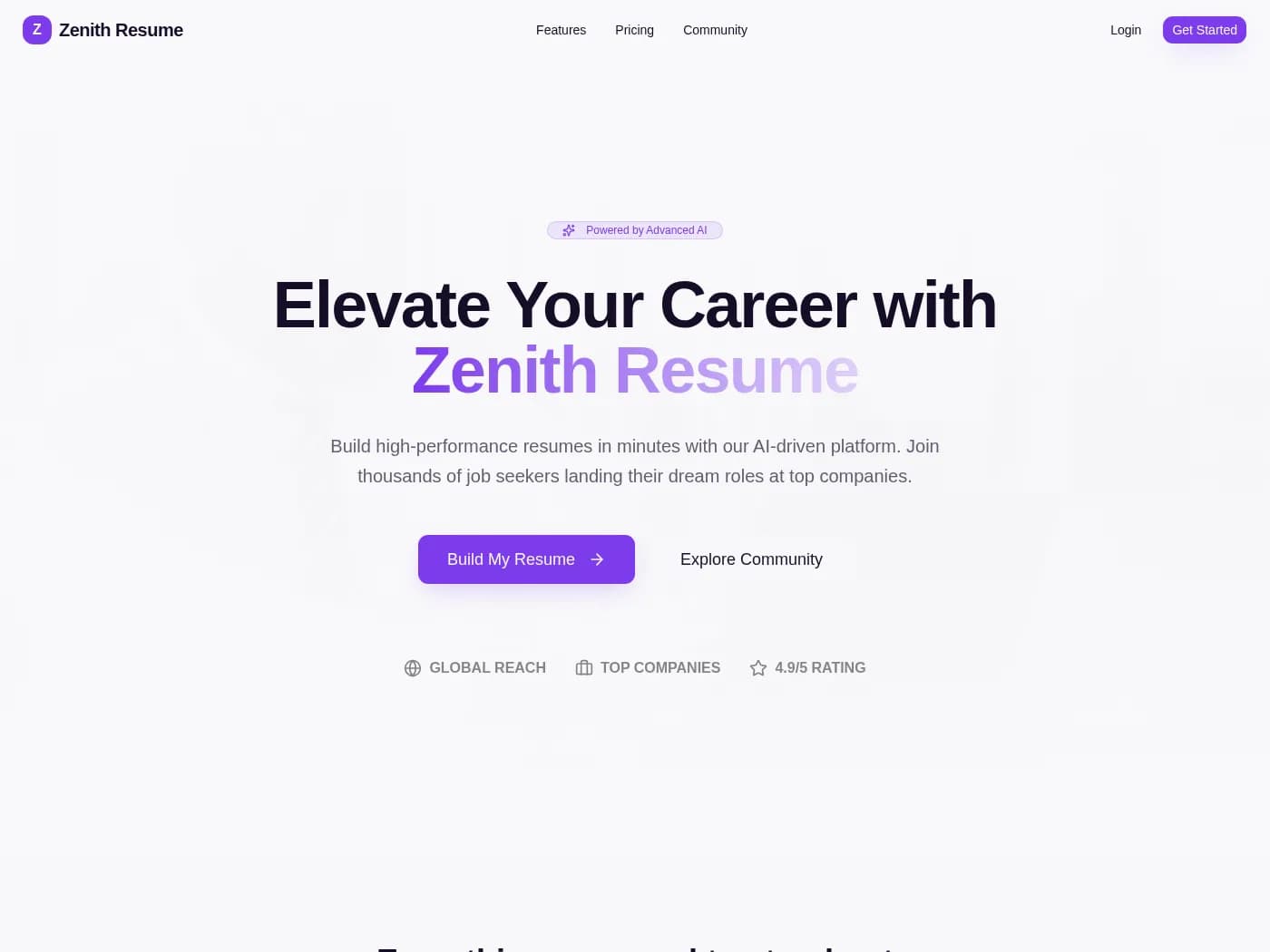 Hello Starter Page