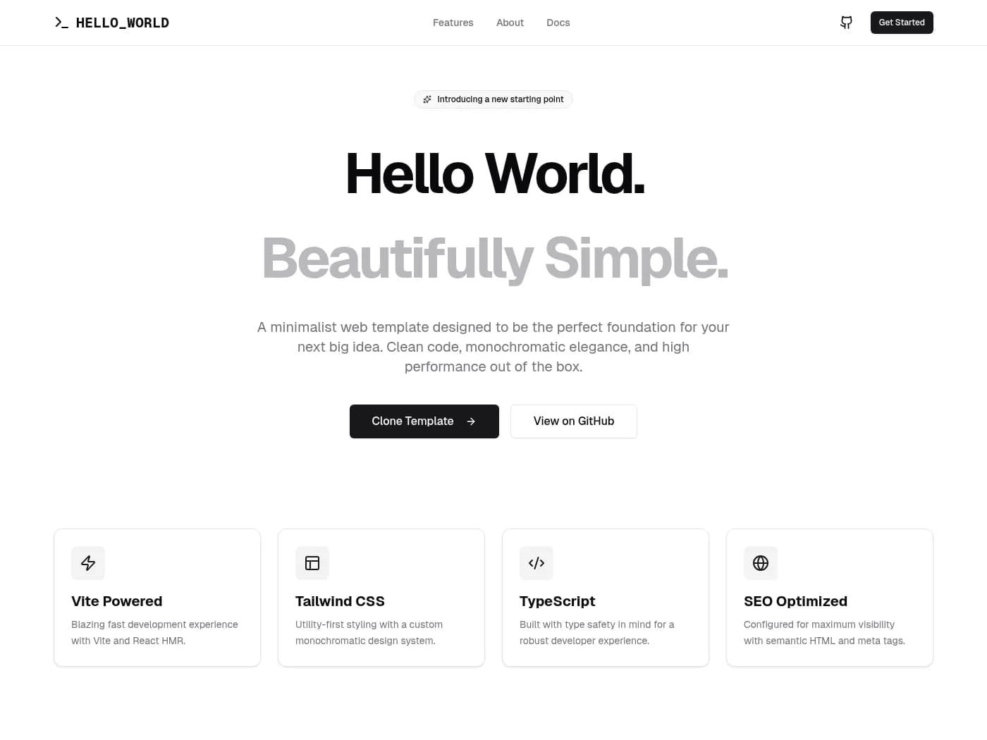 Hello World Web