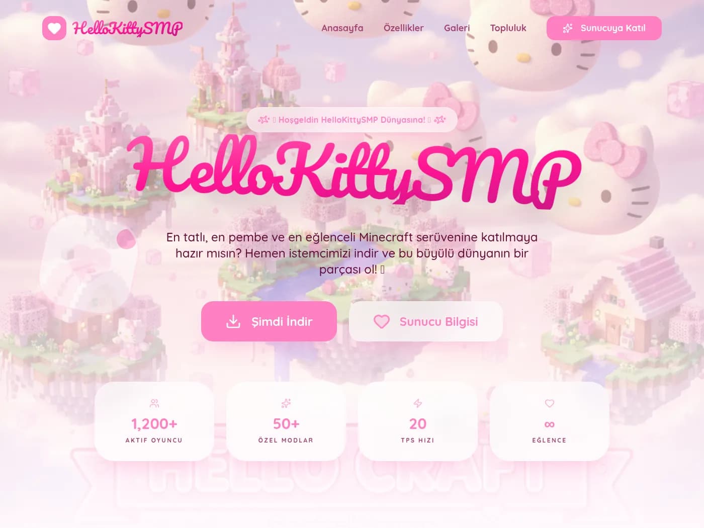 HelloKittySMP Web Portal