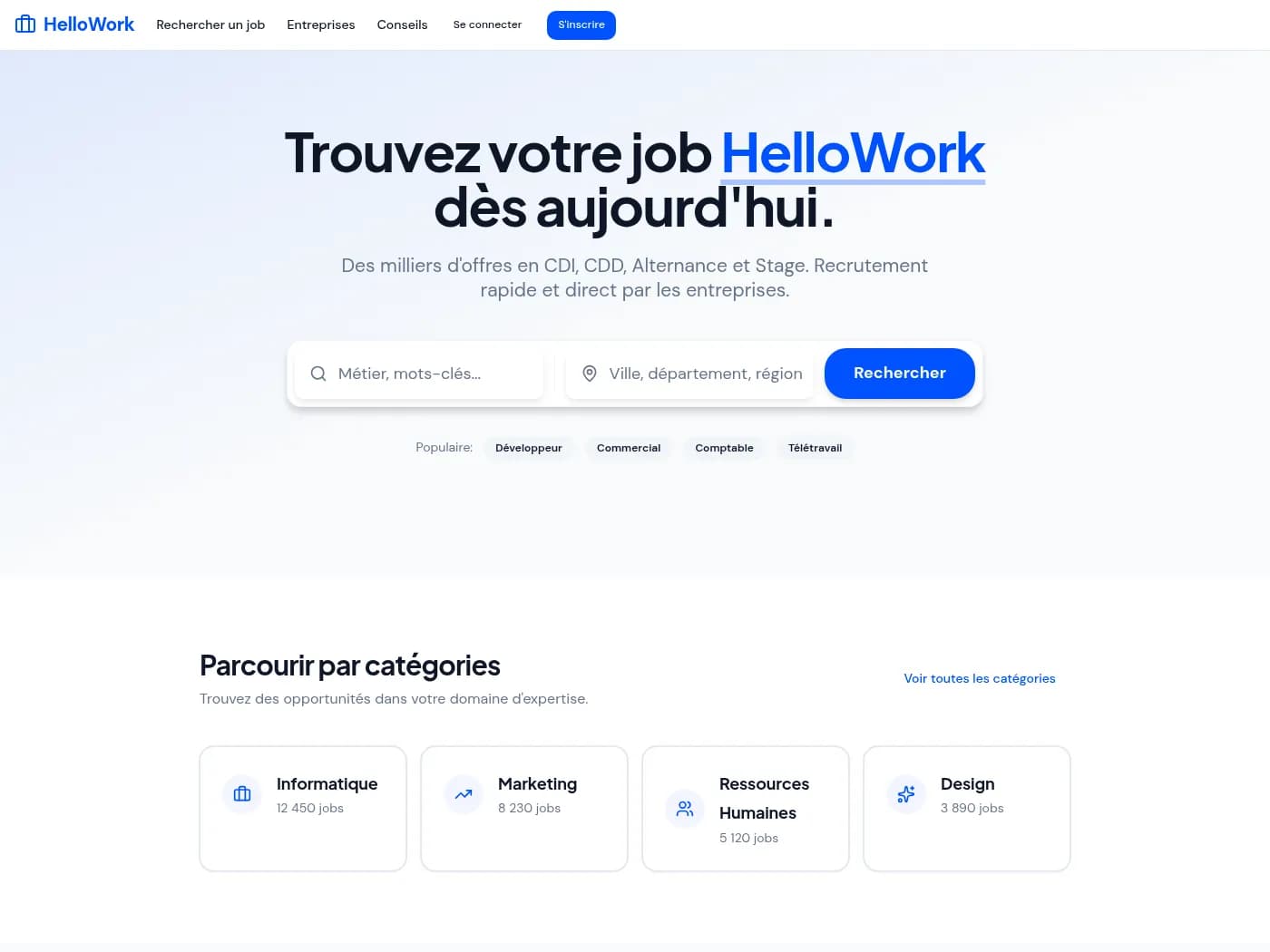 HelloWork Clone