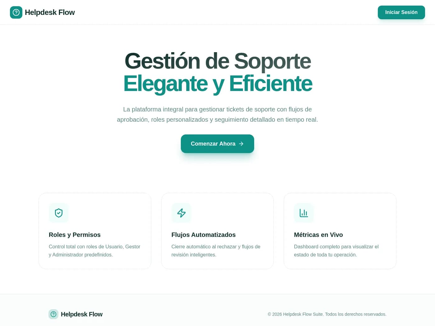Helpdesk Flow Suite