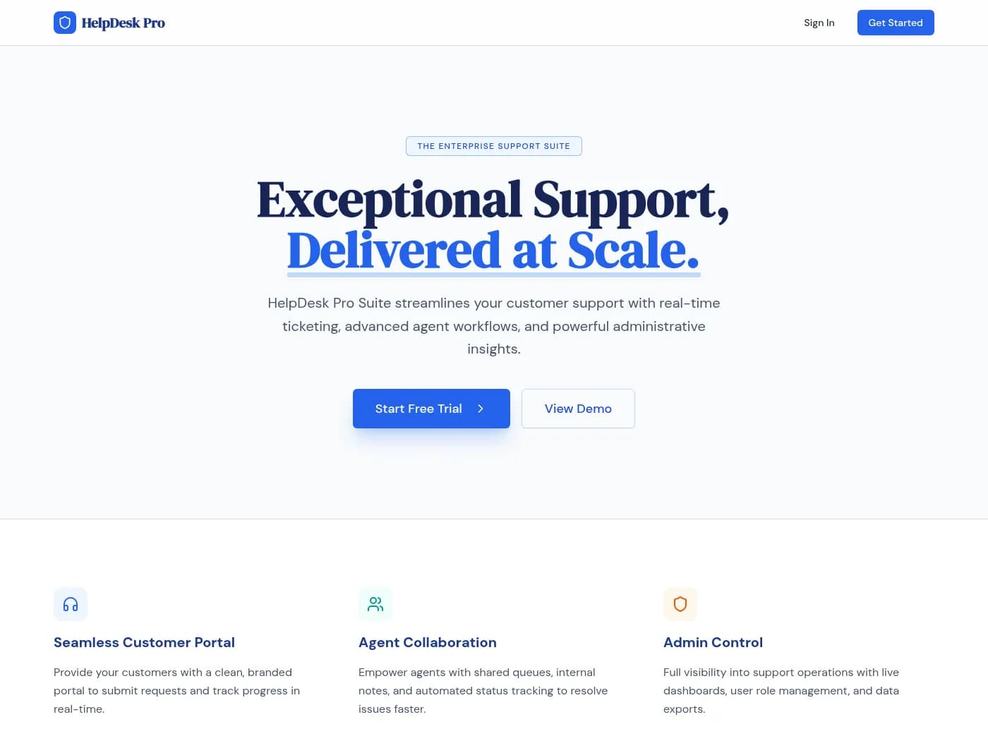 HelpDesk Pro Suite