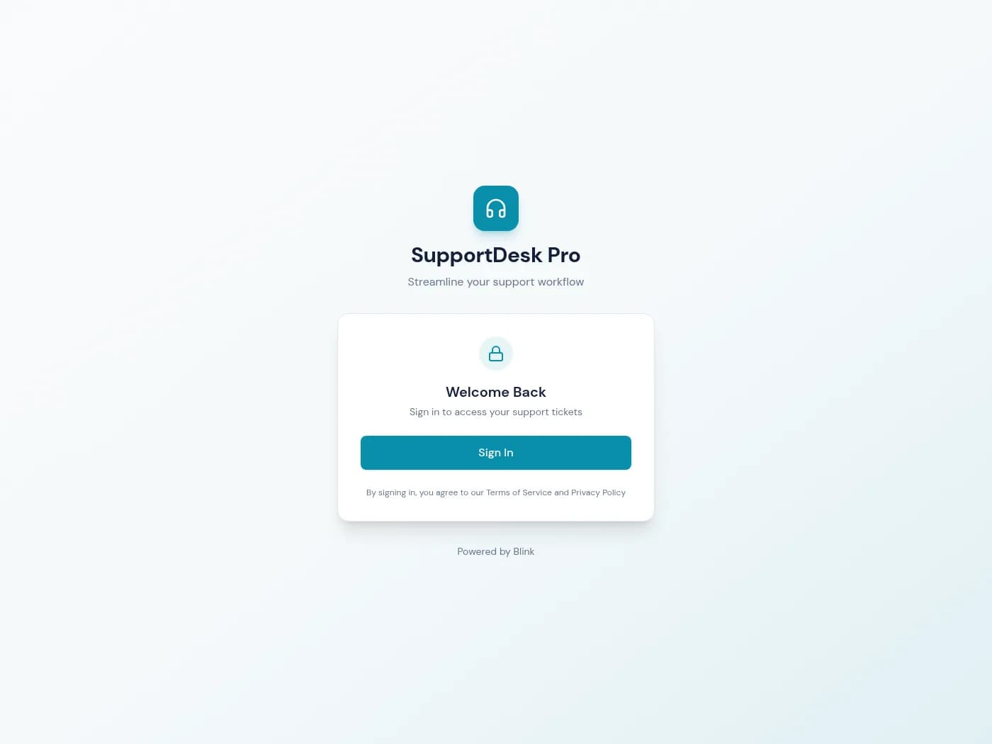 SupportDesk Pro