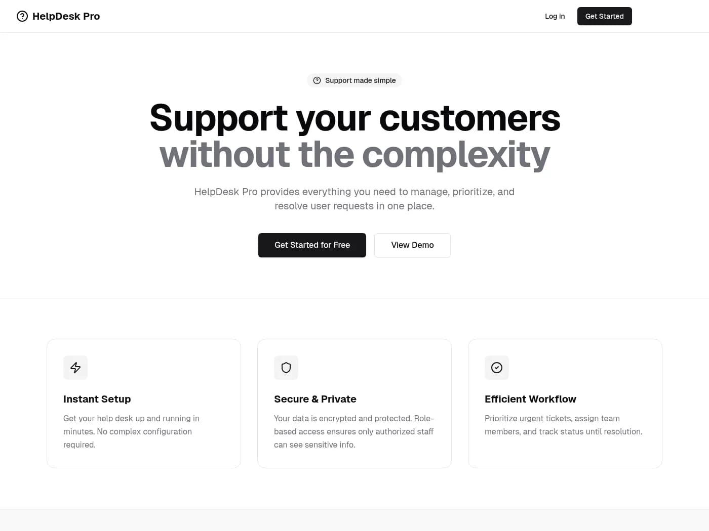 HelpDesk Pro