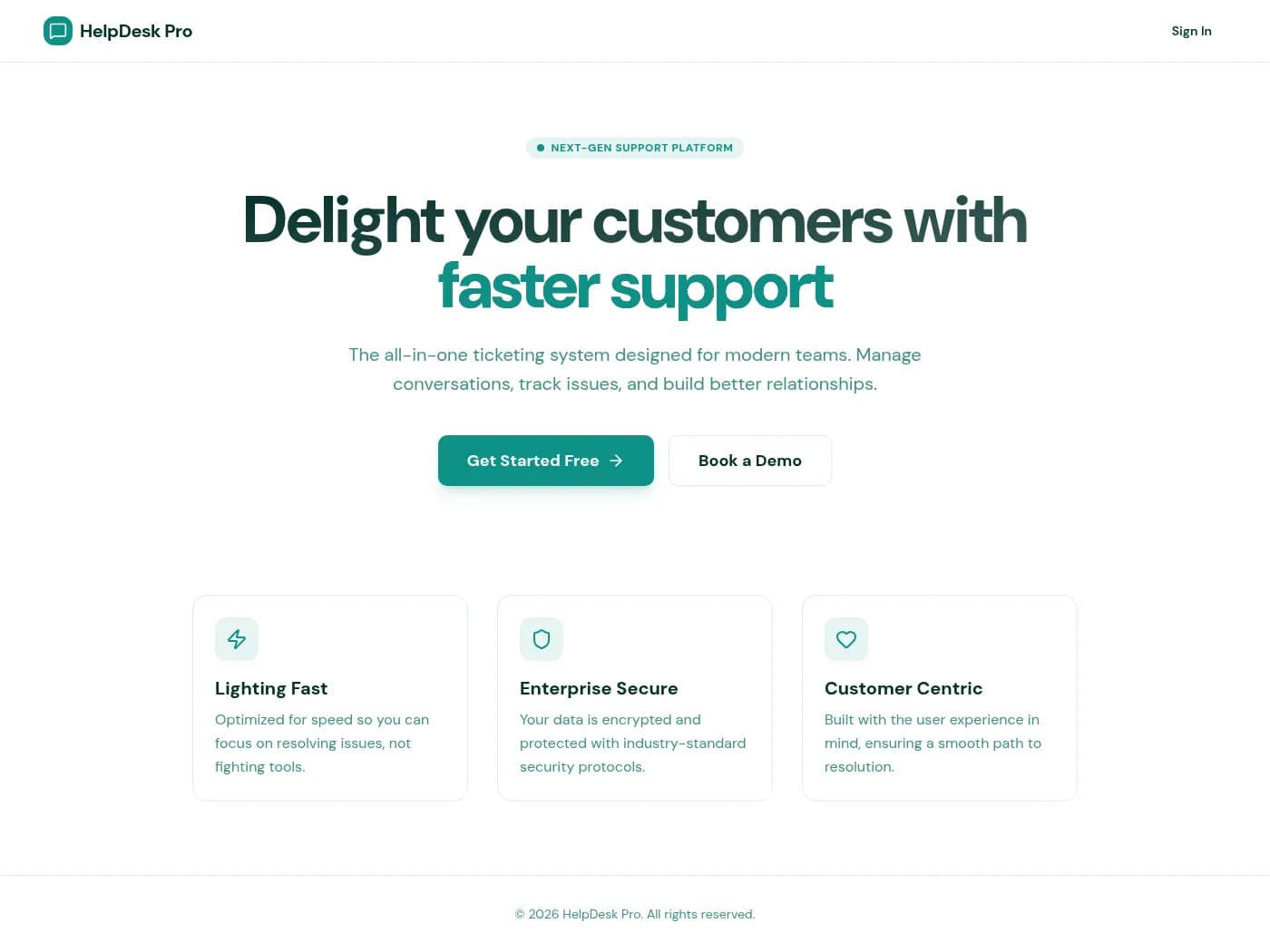 Help Desk Pro