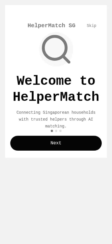 HelperMatch SG