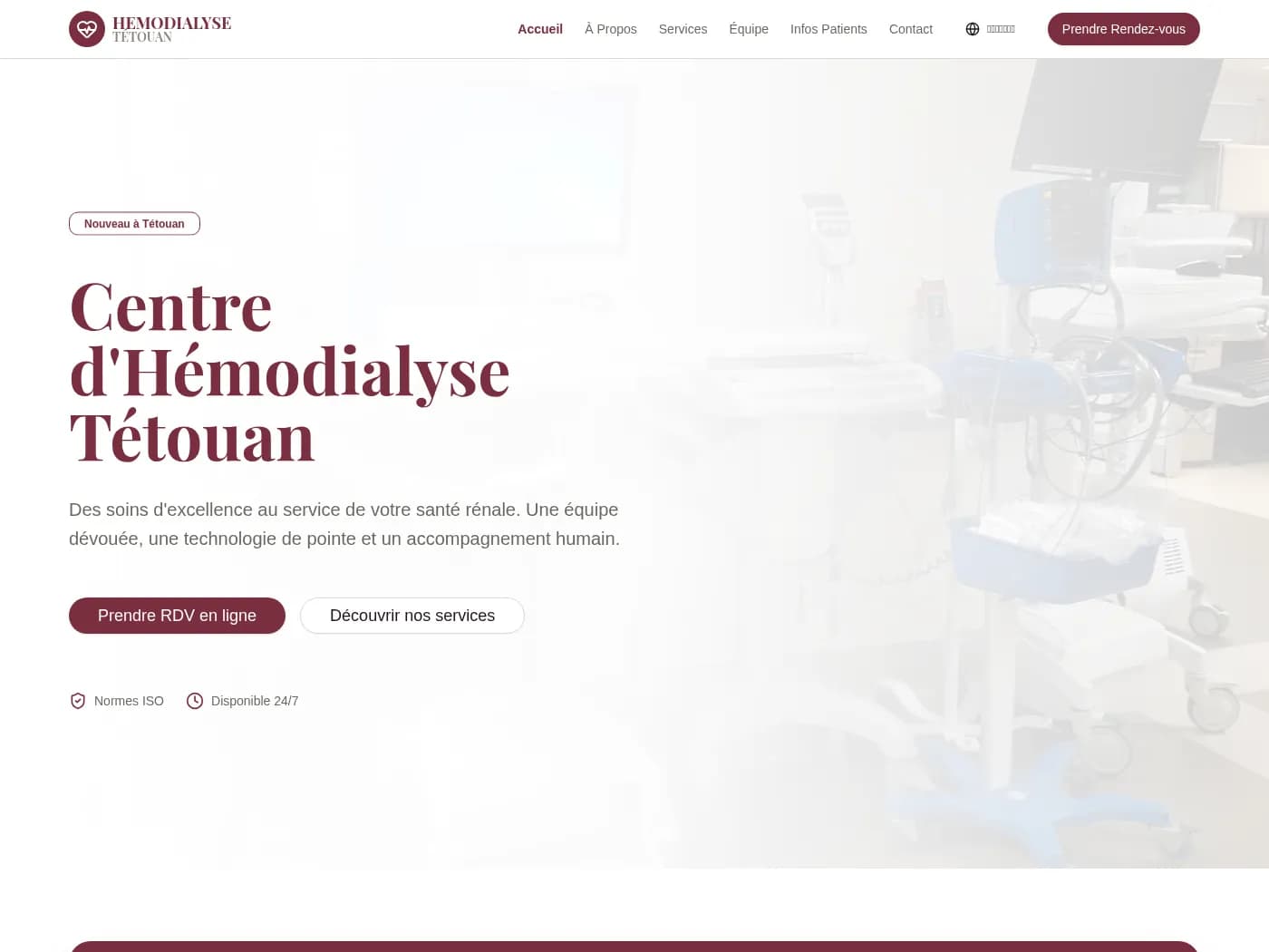 Hemodialyse Tétouan Web