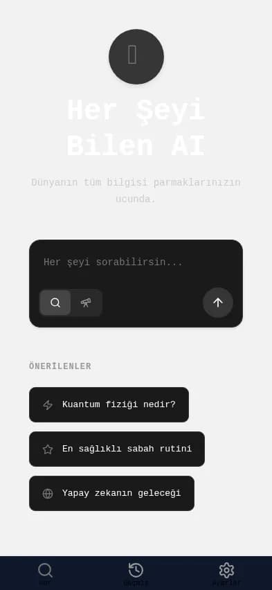 Her Şeyi Bilen AI