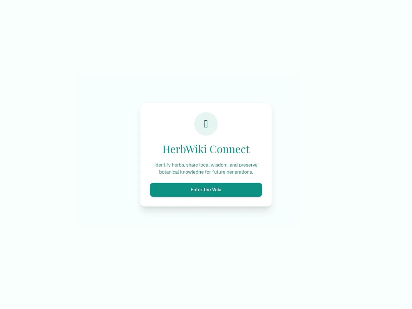 HerbWiki Connect