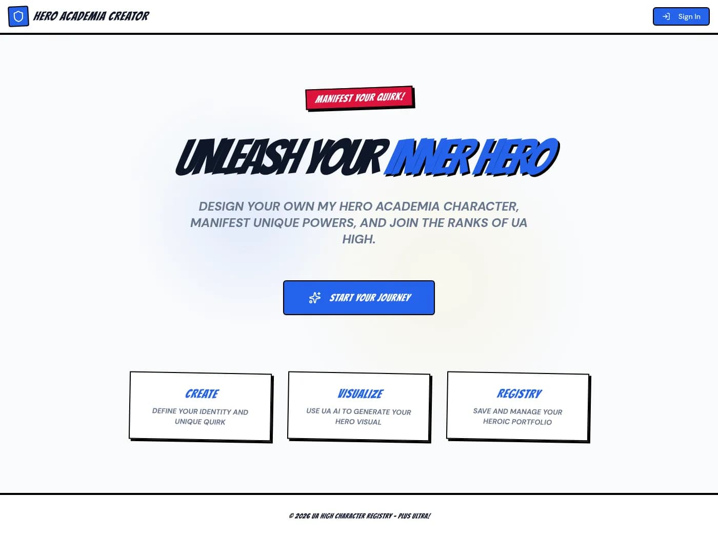 My Hero Academia Creator