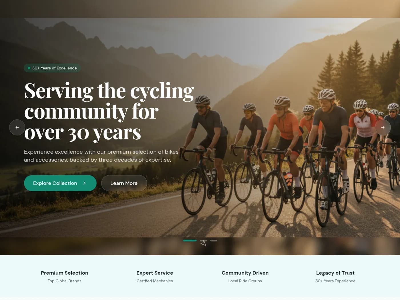 Cyclist Hero Banner Revamp