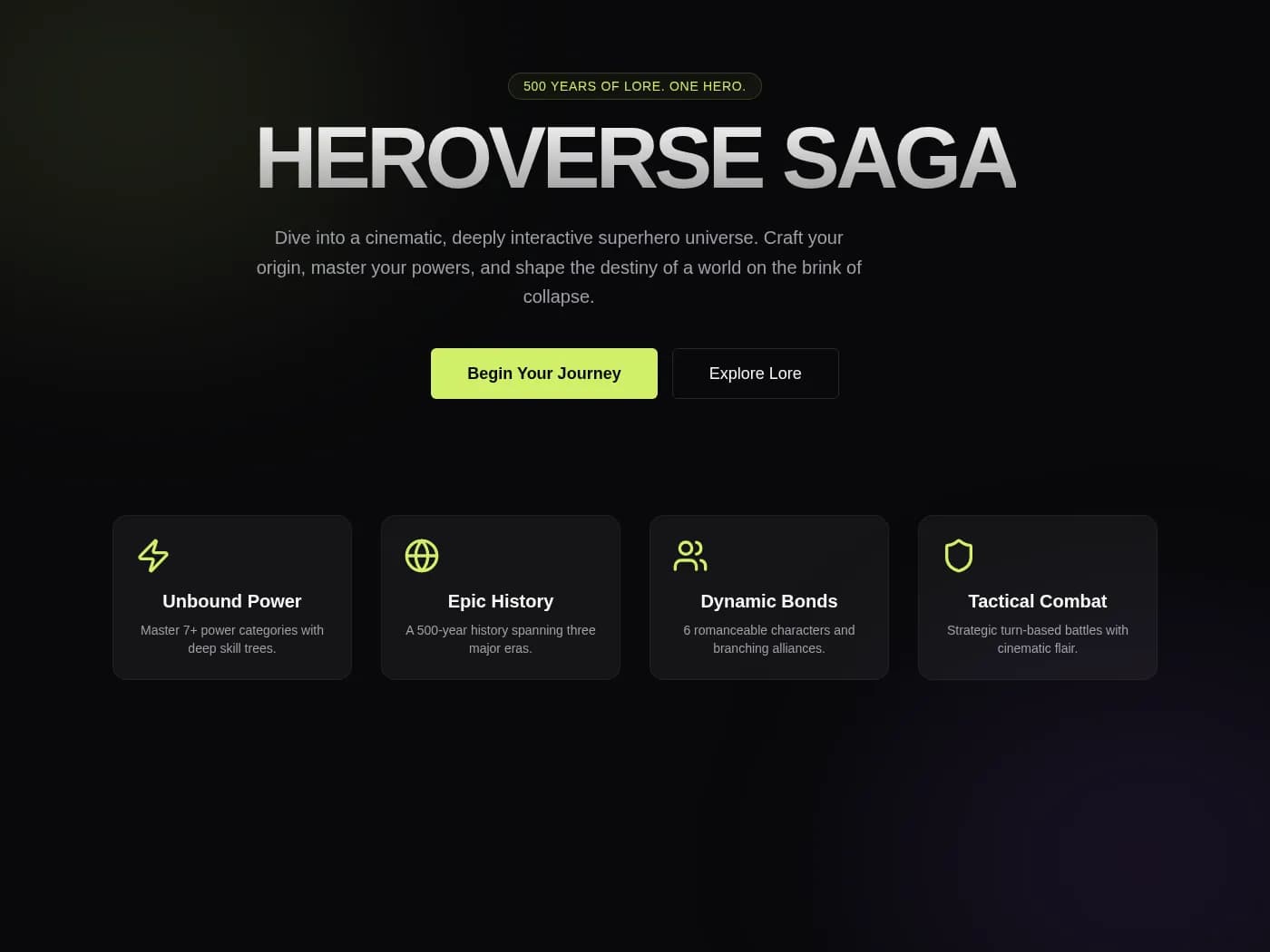 Heroverse Saga RPG Toolkit
